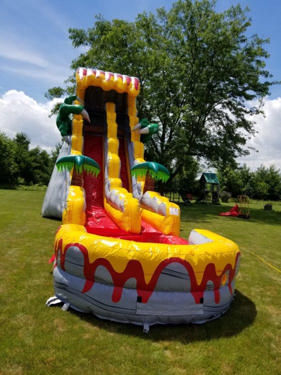 T-Rex Slide - Fun Time Bounces